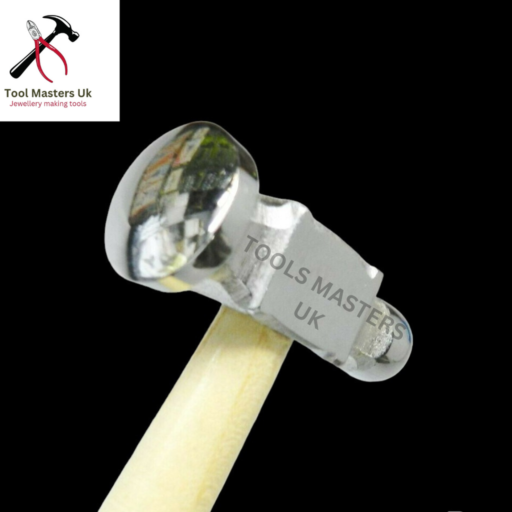 32mm Domed Chasing Hammer - Ideal for Jewelry Crafting and Metalworkin