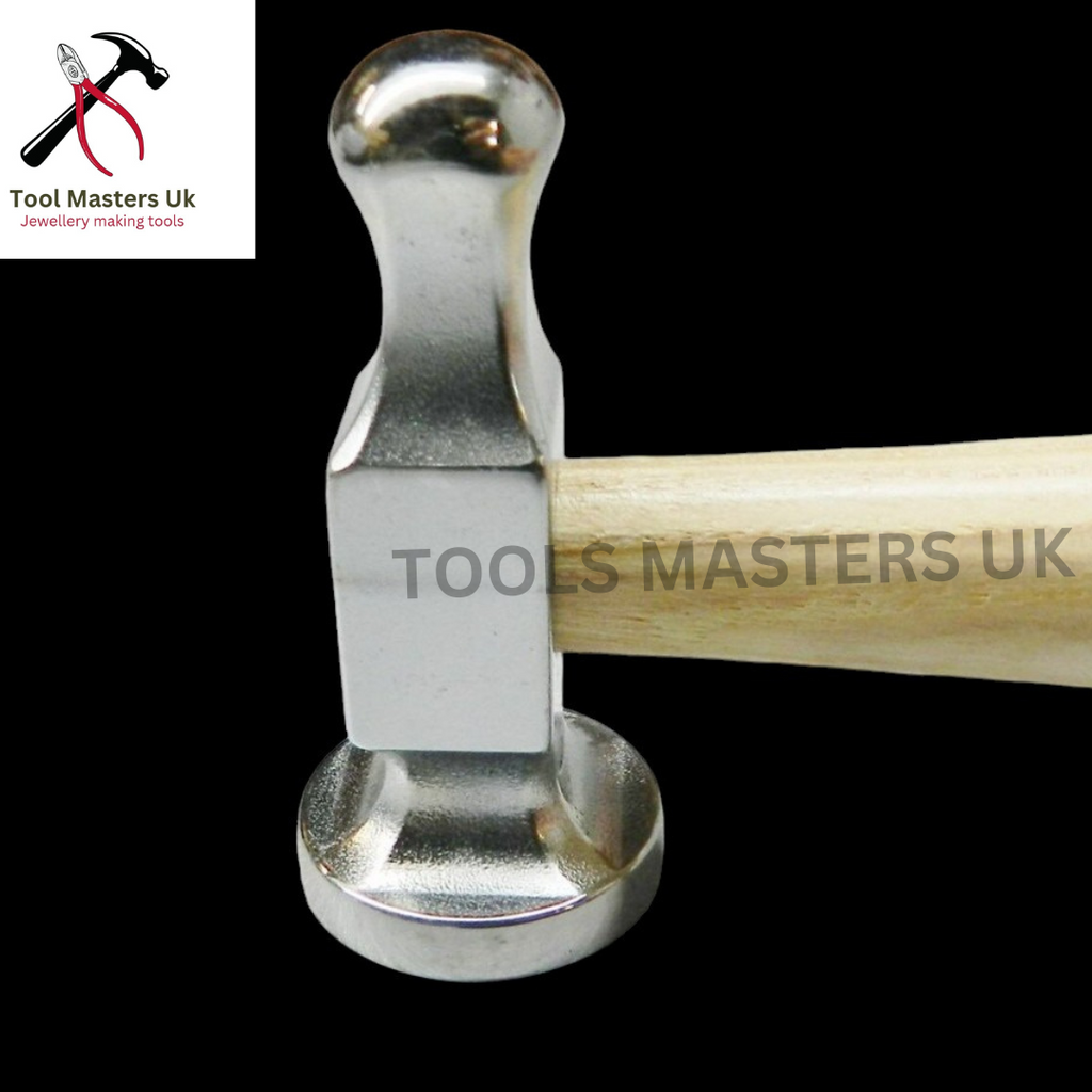 32mm Domed Chasing Hammer - Ideal for Jewelry Crafting and Metalworkin