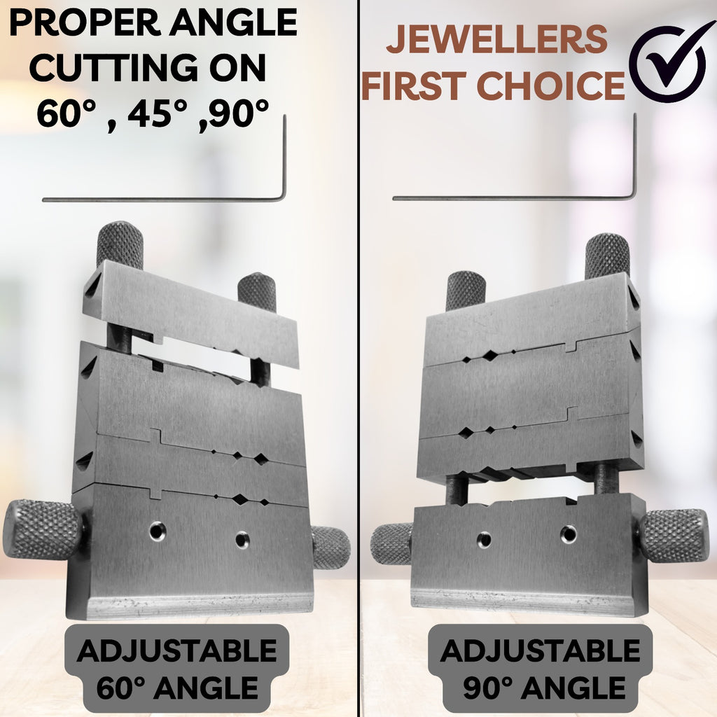 5-Way Miter Tubing Cutting Jig and Vise for Accurate Angles | ToolsMasterUK