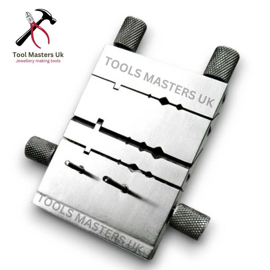 5/7 HOLES CIRCULAR DISC CUTTER PUNCH SET JEWELLERY MAKING METAL WORKIN ...