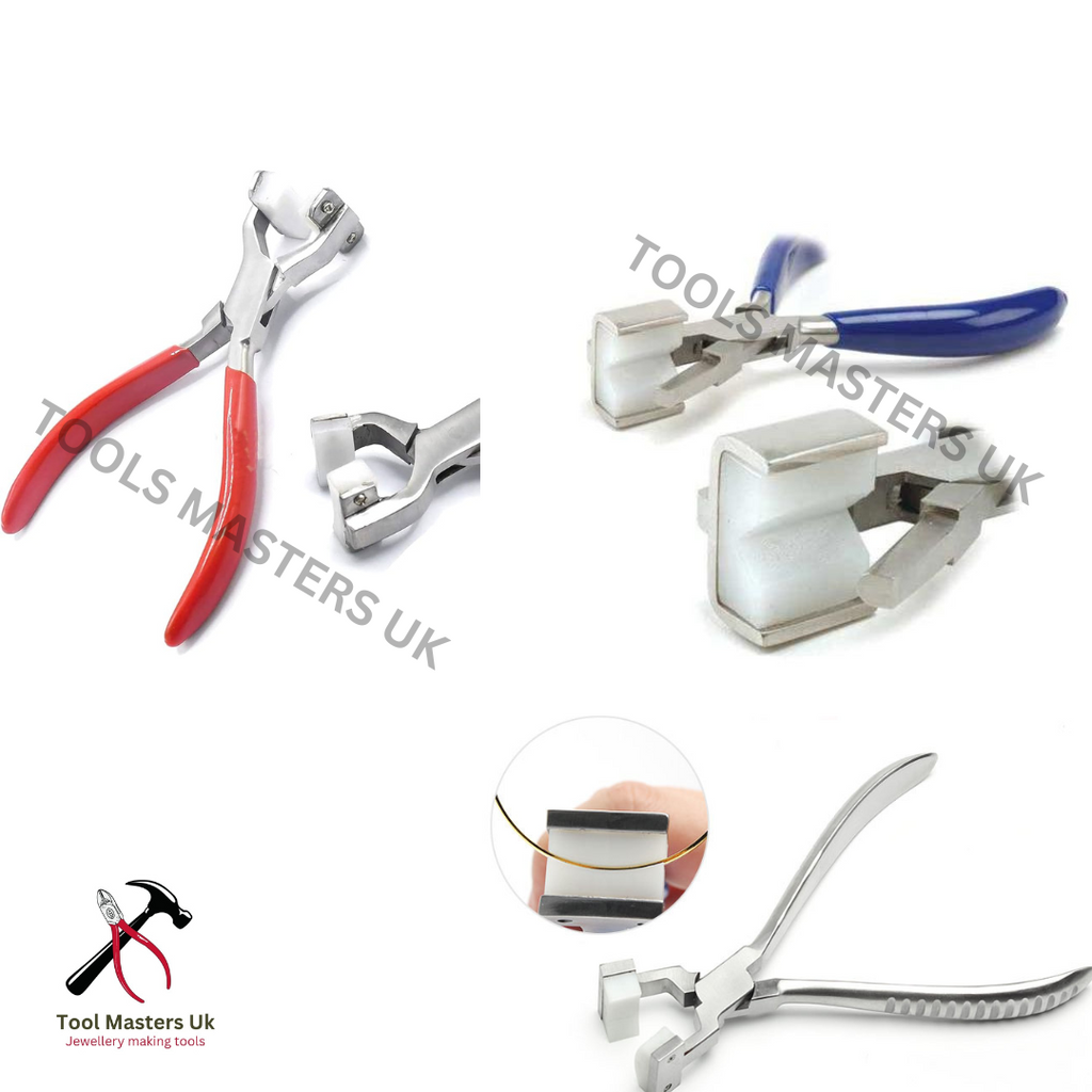 Ring , Bracelet bending shaping v and nylon jaws jewelry bending tools