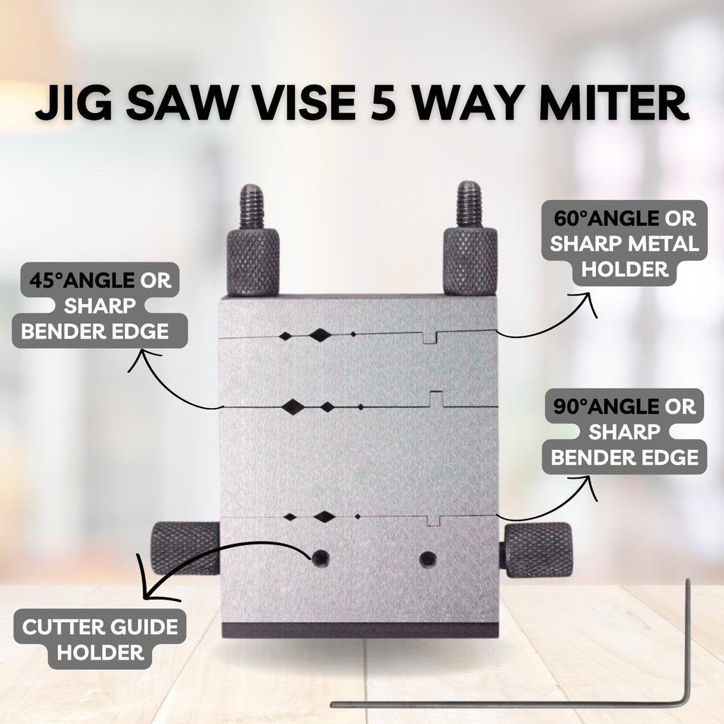 5-Way Miter Tubing Cutting Jig and Vise for Accurate Angles | ToolsMasterUK
