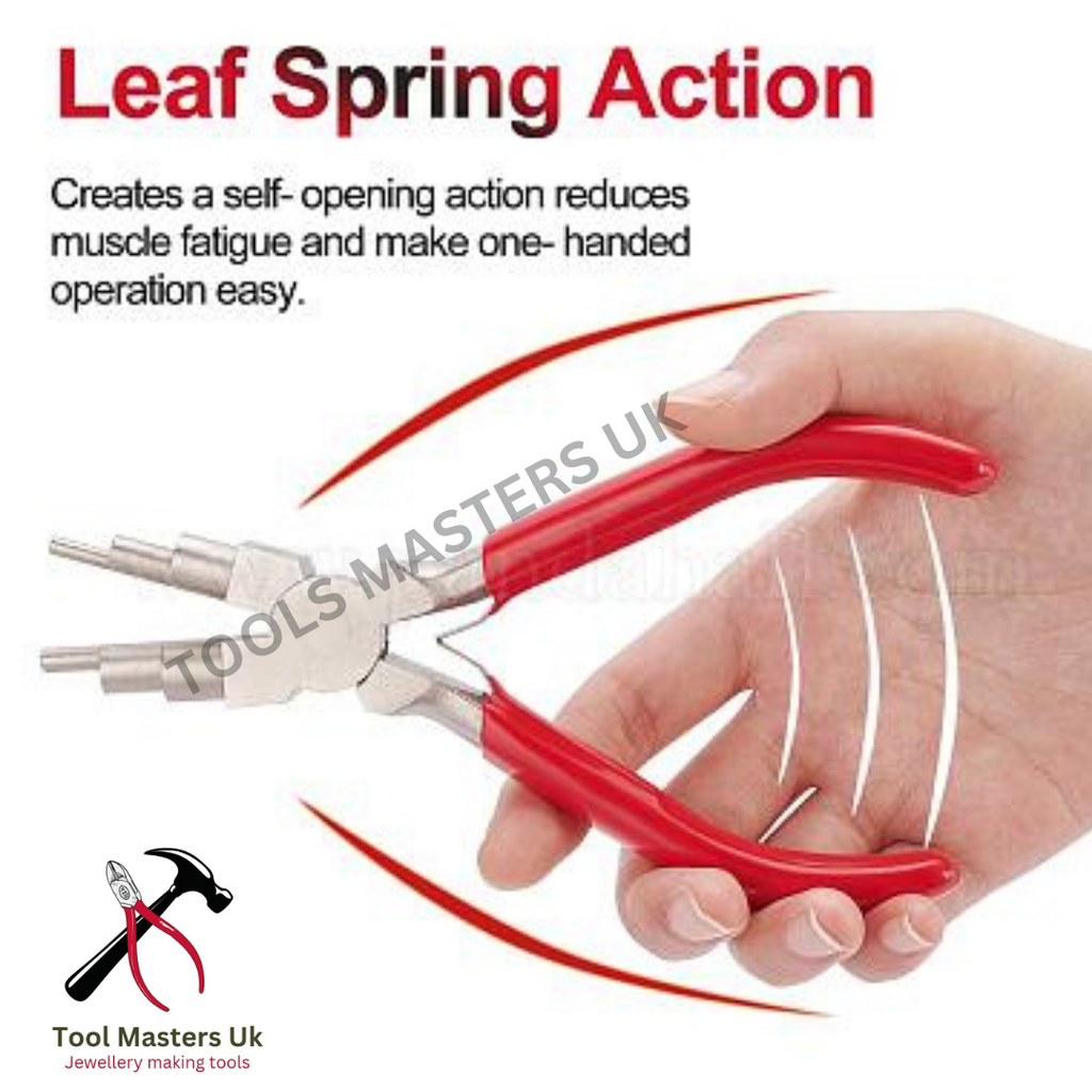 6-in-1 Versatile Pliers for Wire Looping | Jewelry Pliers | ToolsMasterUK