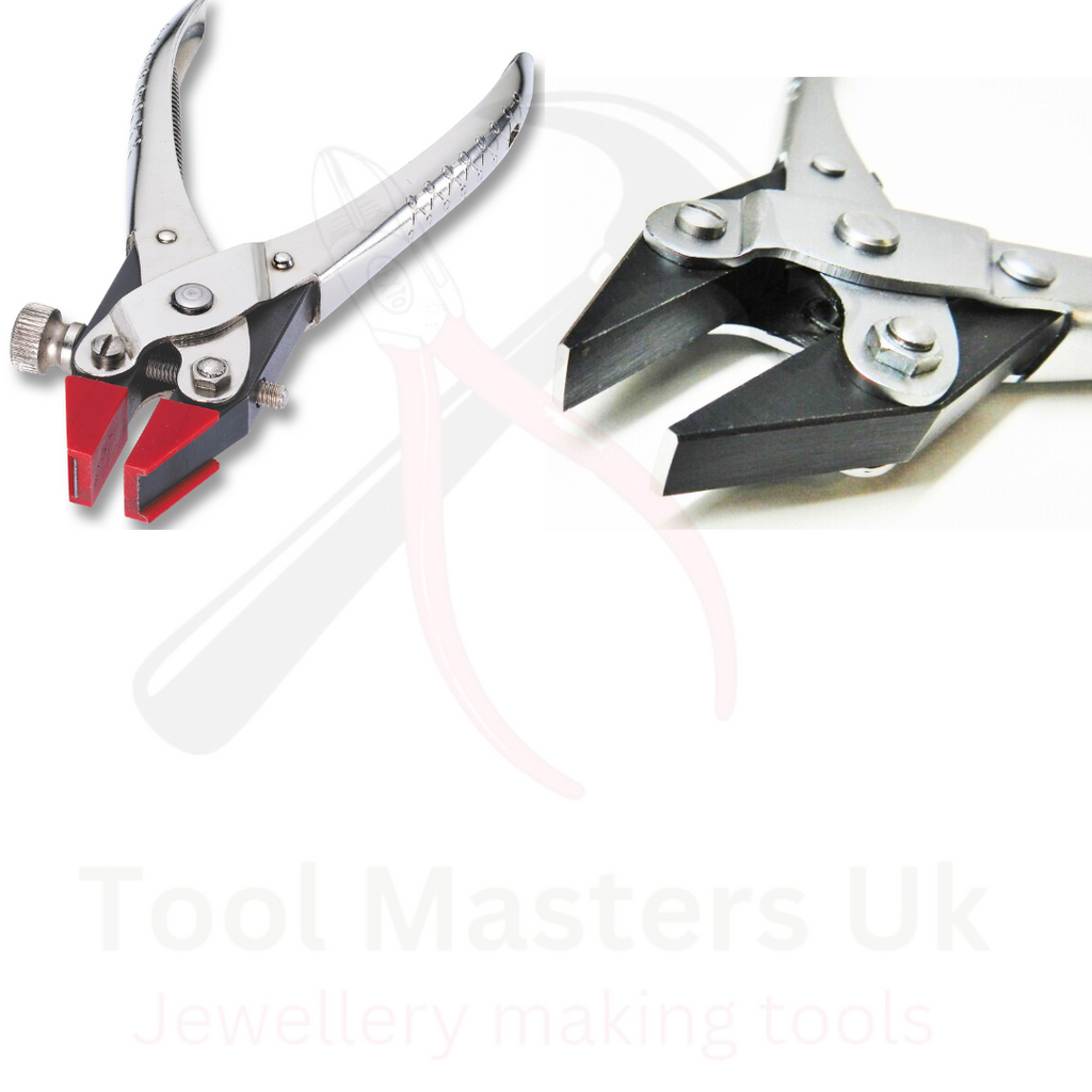 Parallel pliers flat nose &adjustable nylon jaw 5.5