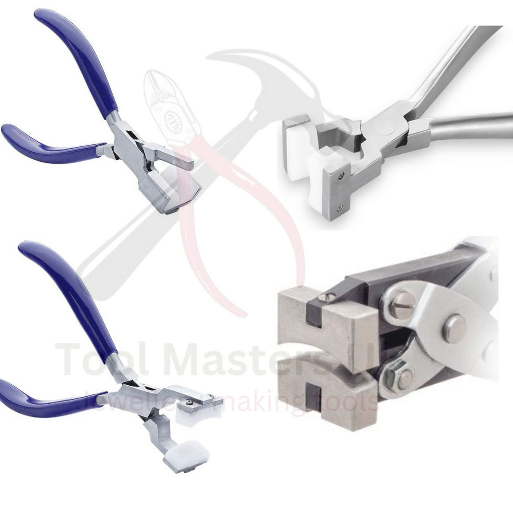Ring , Bracelet bending shaping v and nylon jaws pliers jewelry bending ...