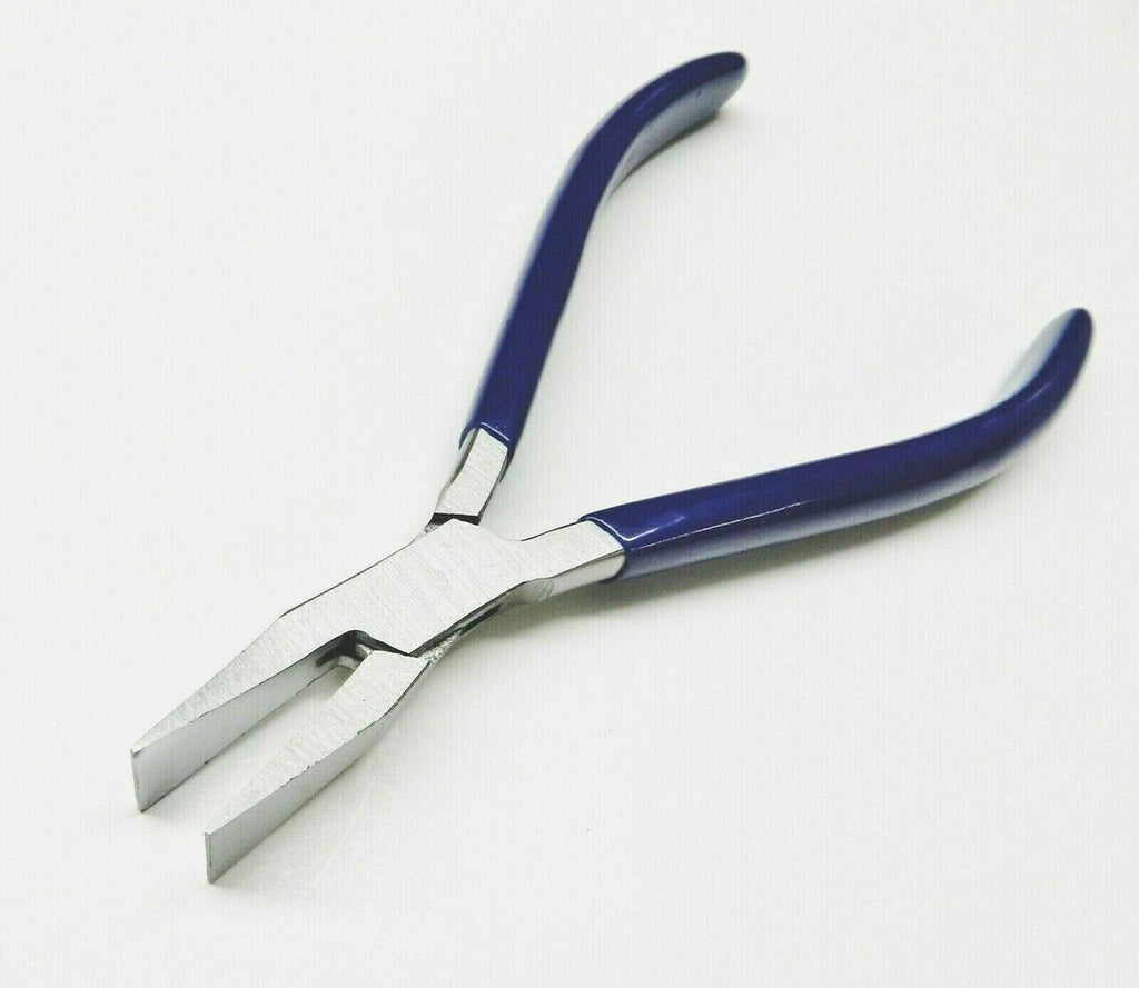 Metalsmith Duckbill Pliers Jewelry Making Wide Billed jaw 6.5" jeweler