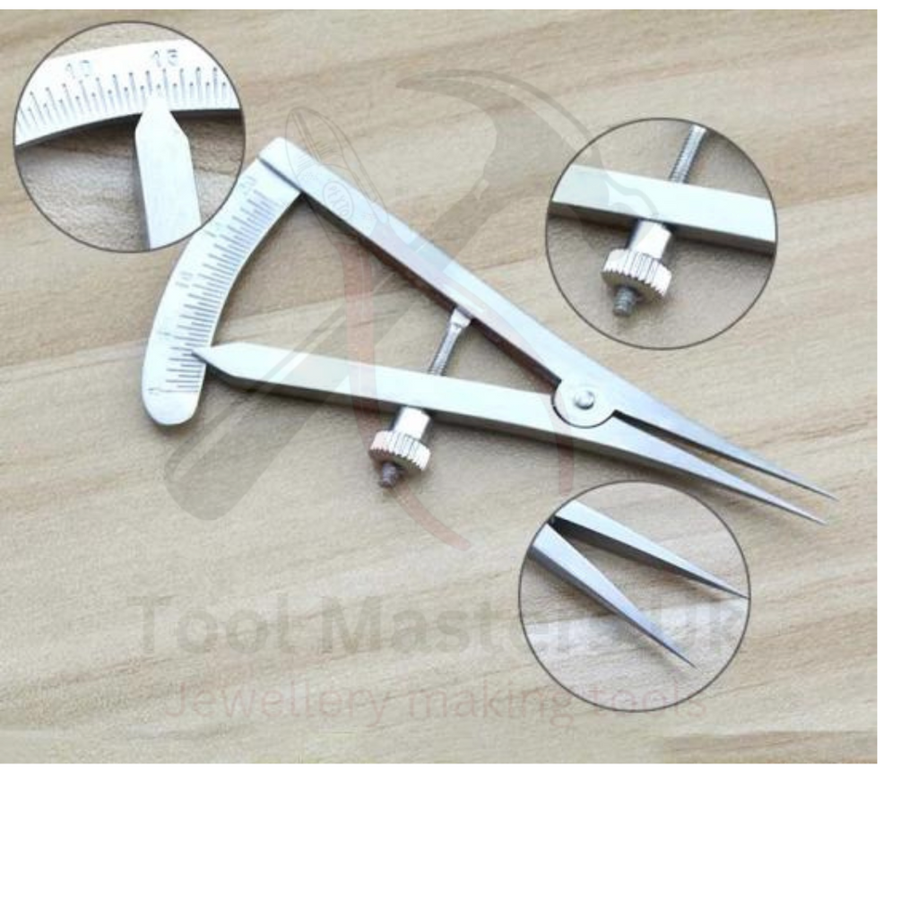 Dental Surgical Castroviejo Caliper 20mm Measuring Gauge Ophthalmology