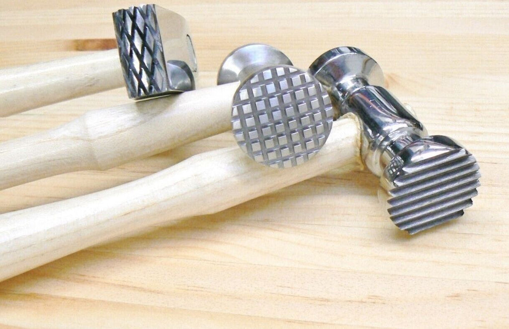Texturing Hammers Texture Hammer Finish on Metal 3 pcs Jewelry Design