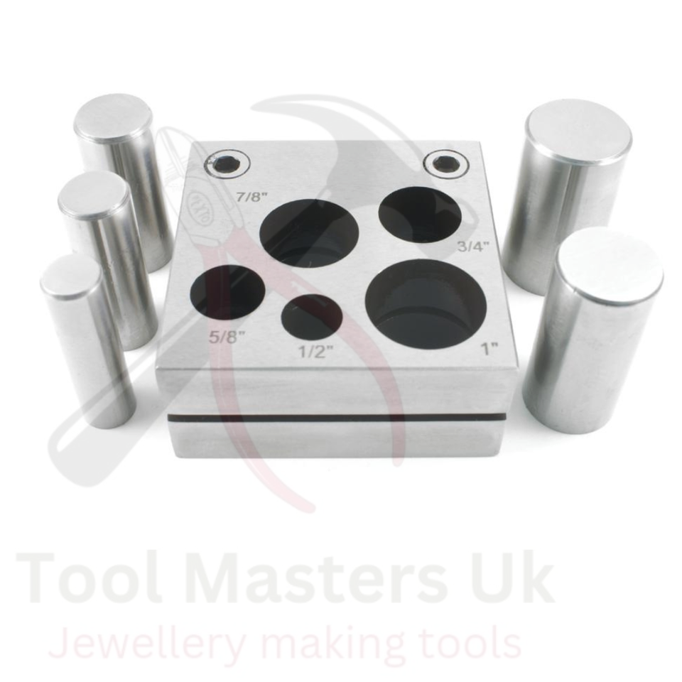 5/7 Holes Circular Disc Cutter Punch Set | Jewelry Tools | ToolsMasterUK