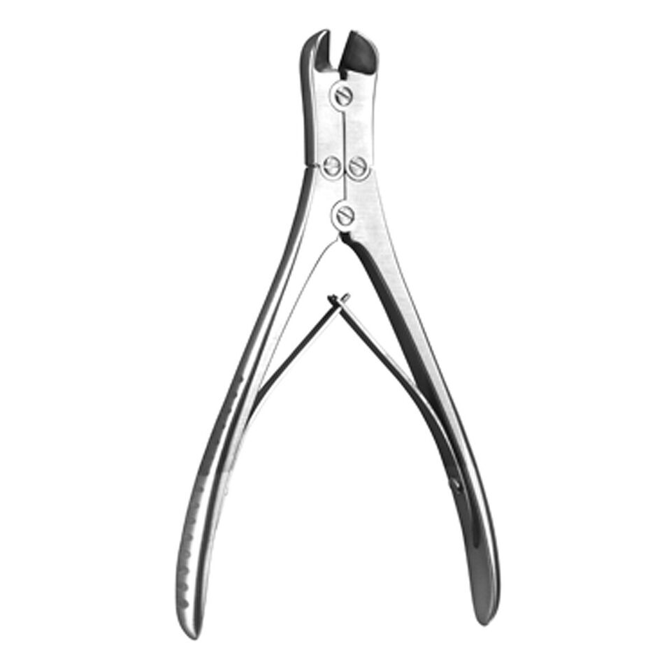 Dental CNS 7" TC Orthopedic Surgical Double Action Pin & Wire Cutter