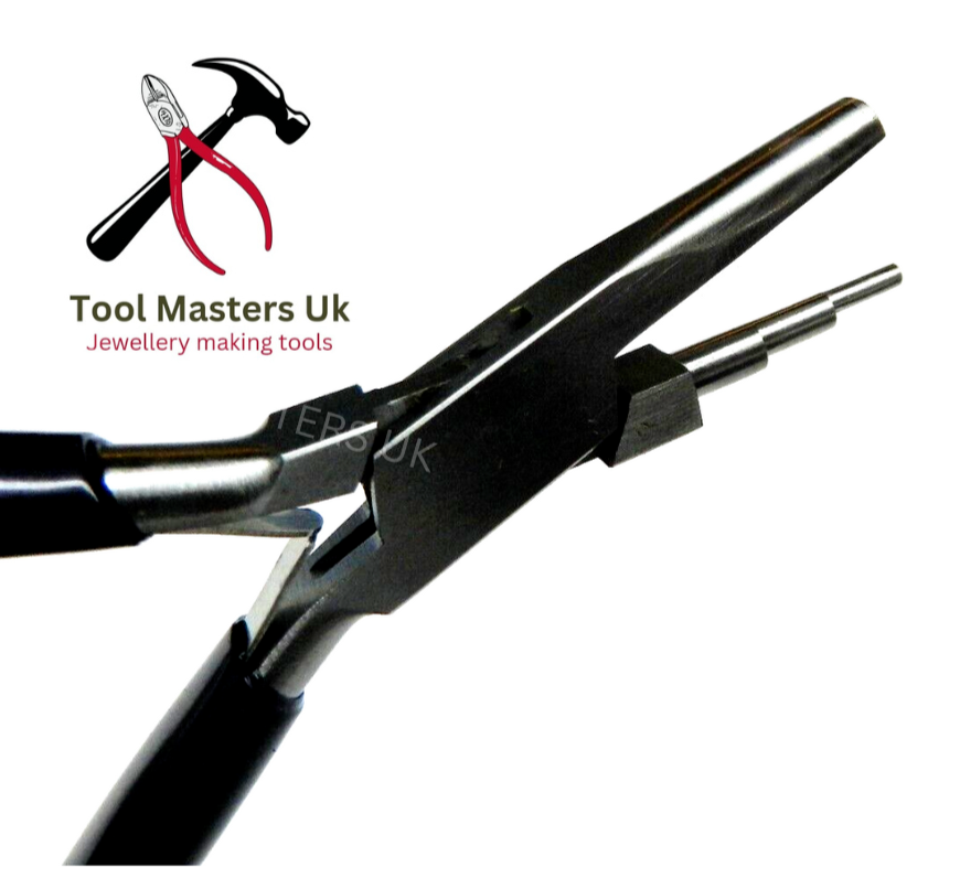 3-Step Flat Wire Looping and Wrapping Pliers for Jewelry Making ...