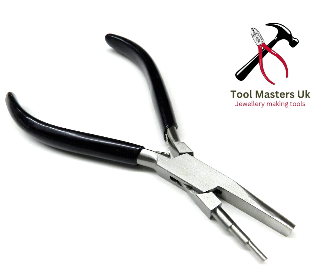 3-Step Flat Wire Looping and Wrapping Pliers for Jewelry Making ...